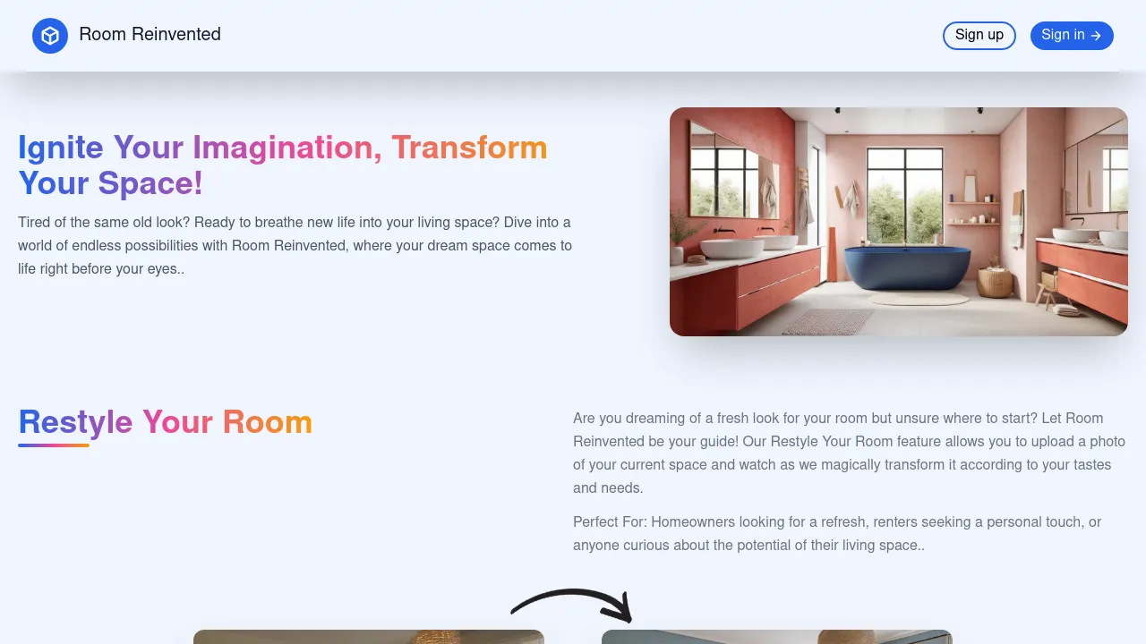Room Reinvented - BestofAI